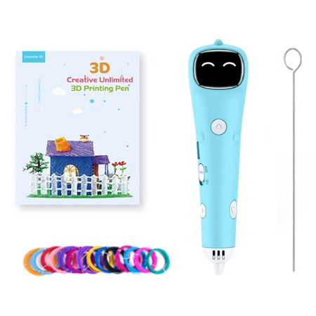 Creion 3D pentru creat, JENUOS®, desenat obiecte 3D, filament PCL 1.75 ...