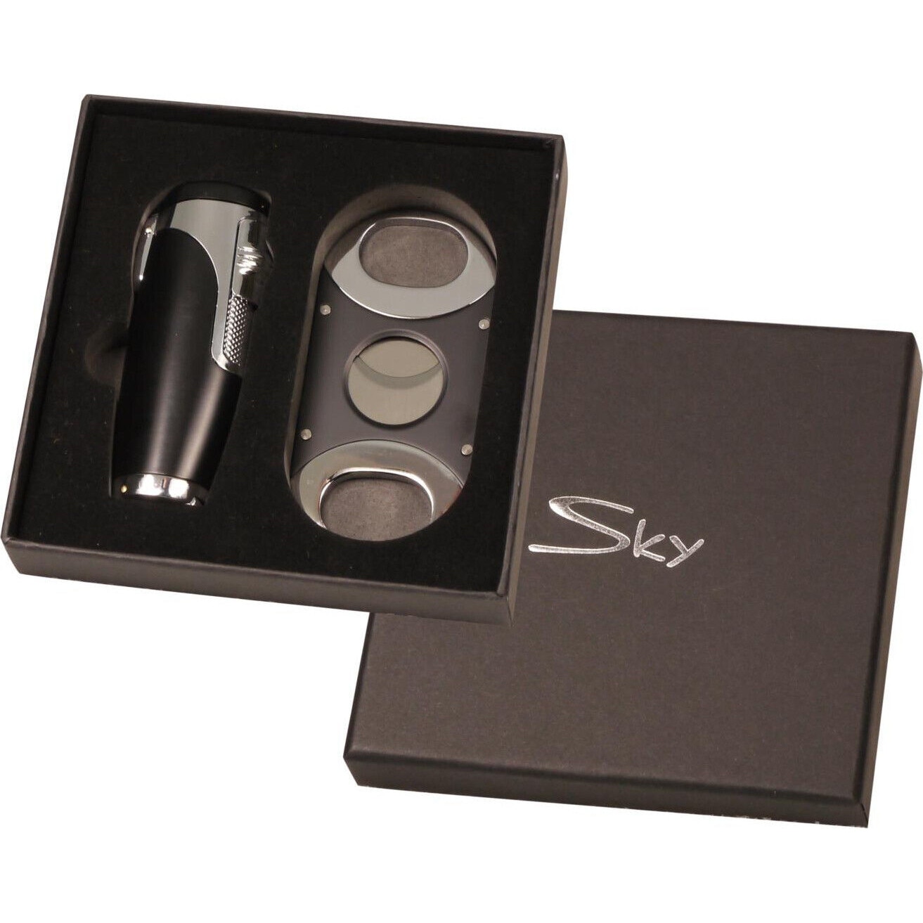 Set cutter si bricheta pentru trabuc - eMAG.ro