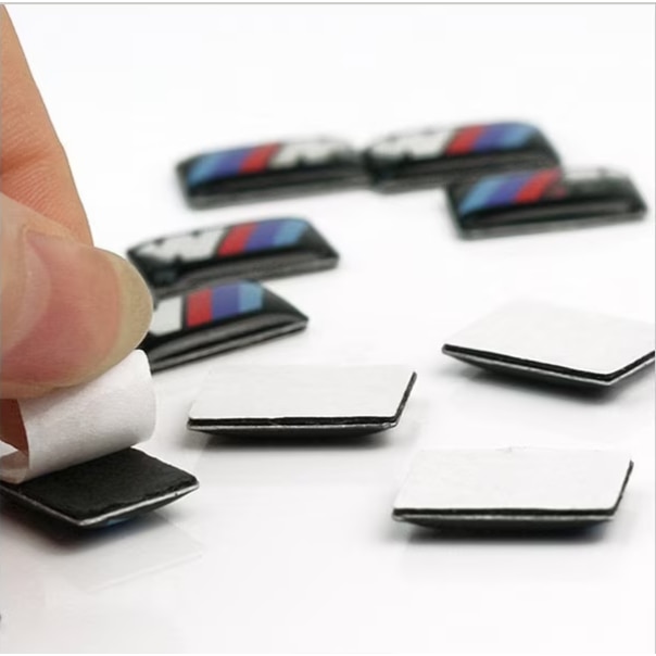 Sticker Emblema Logo Adeziva //M Power Compatibila BMW Pentru Volan sau ...