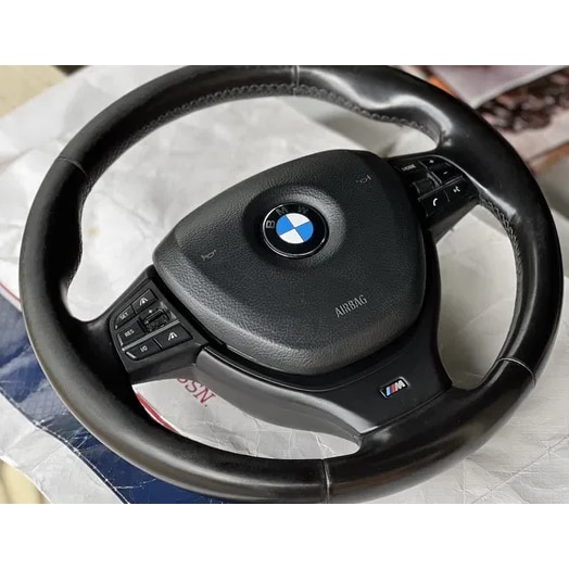 Sticker Emblema Logo Adeziva //M Power Compatibila BMW Pentru Volan sau ...