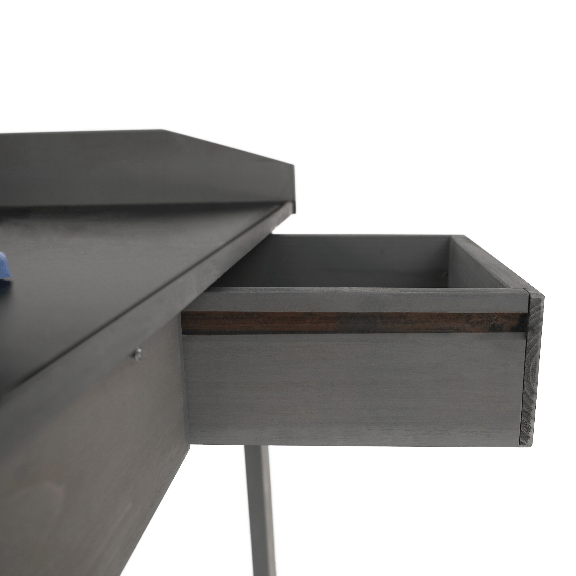 Masa de gradina, terasa, lemn, cu chiuveta, lemn, culoare gri, cu ...