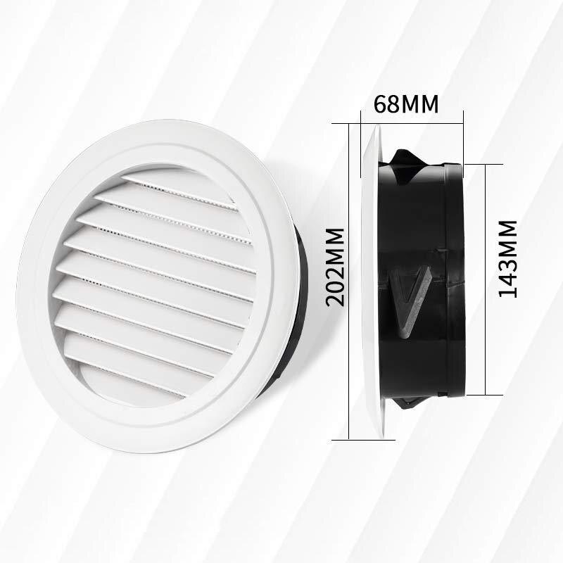 Ventilatie, LLWL, ABS, 20.1 x 7.8 x 14.3 cm, Alb - eMAG.ro
