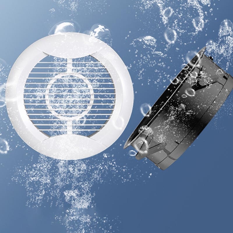 Ventilatie, LLWL, ABS, 20.1 x 7.8 x 14.3 cm, Alb - eMAG.ro