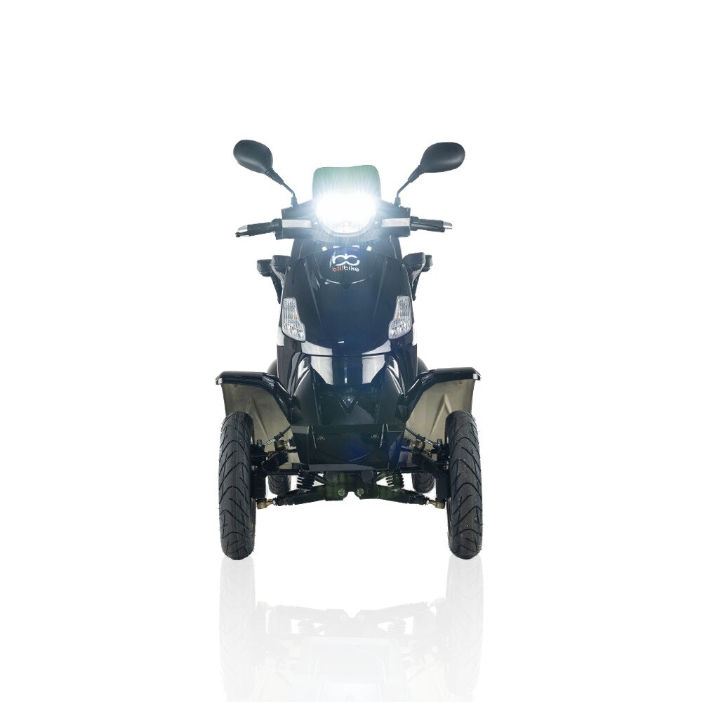 Scuter electric pentru doua persoane BILI BIKE SHINO QUADRO F2, negru ...