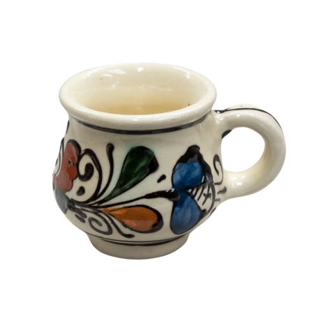 Canuta pentru visinata, ceramica de Corund, verde si rosu, 25 ml - eMAG.ro