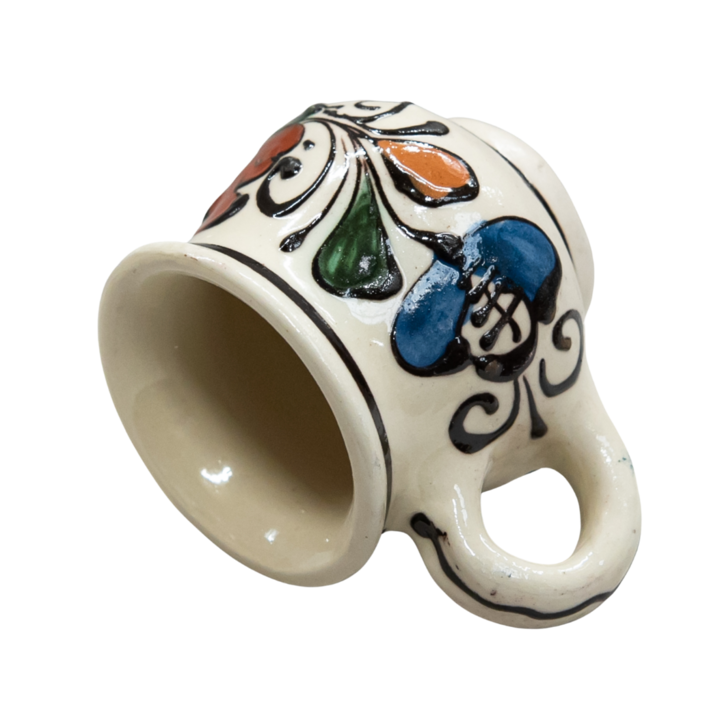 Canuta pentru visinata, ceramica de Corund, verde si rosu, 25 ml - eMAG.ro