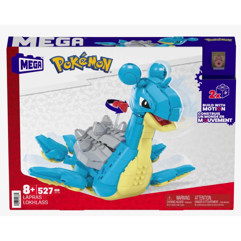 Set de constructie Pokemon, Mega Bloks, 527 piese, Multicolor - eMAG.ro