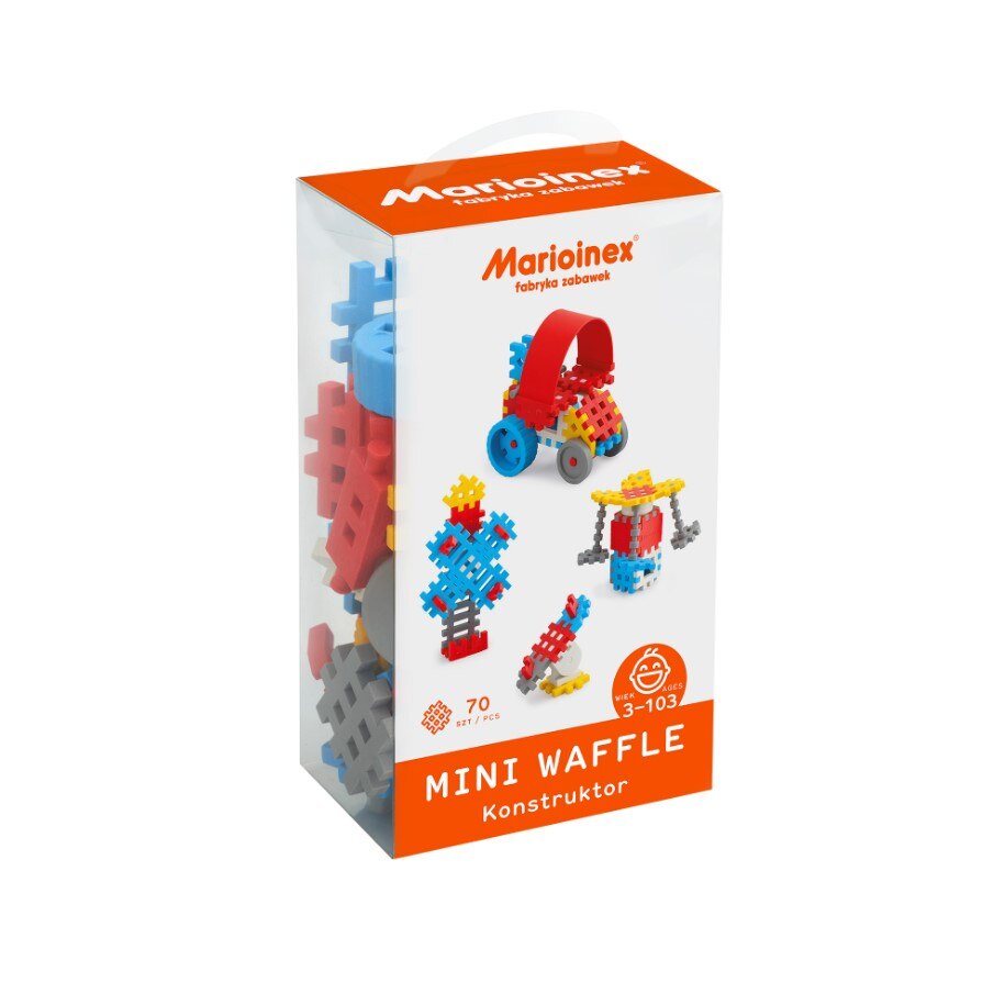 Set 70 blocuri de constructie Marioinex, Multicolor - eMAG.ro