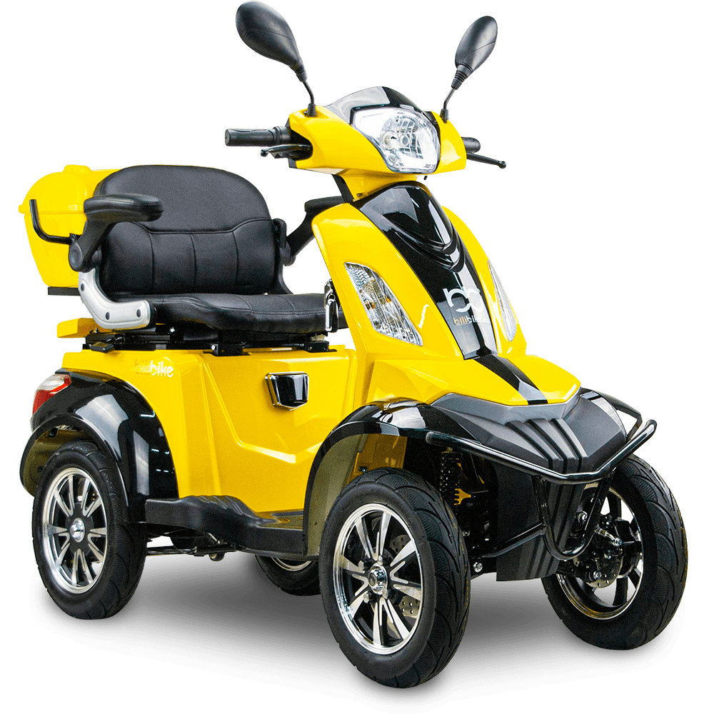 Scuter electric pentru seniori BILI BIKE SHINO QUADRO, 4 roti, LED, 25 ...