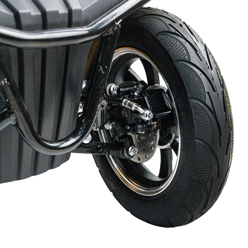 Scuter electric pentru seniori BILI BIKE SHINO QUADRO, 4 roti, LED, 25 ...