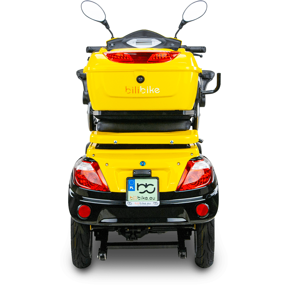 Scuter electric pentru seniori BILI BIKE SHINO QUADRO, 4 roti, LED, 25 ...