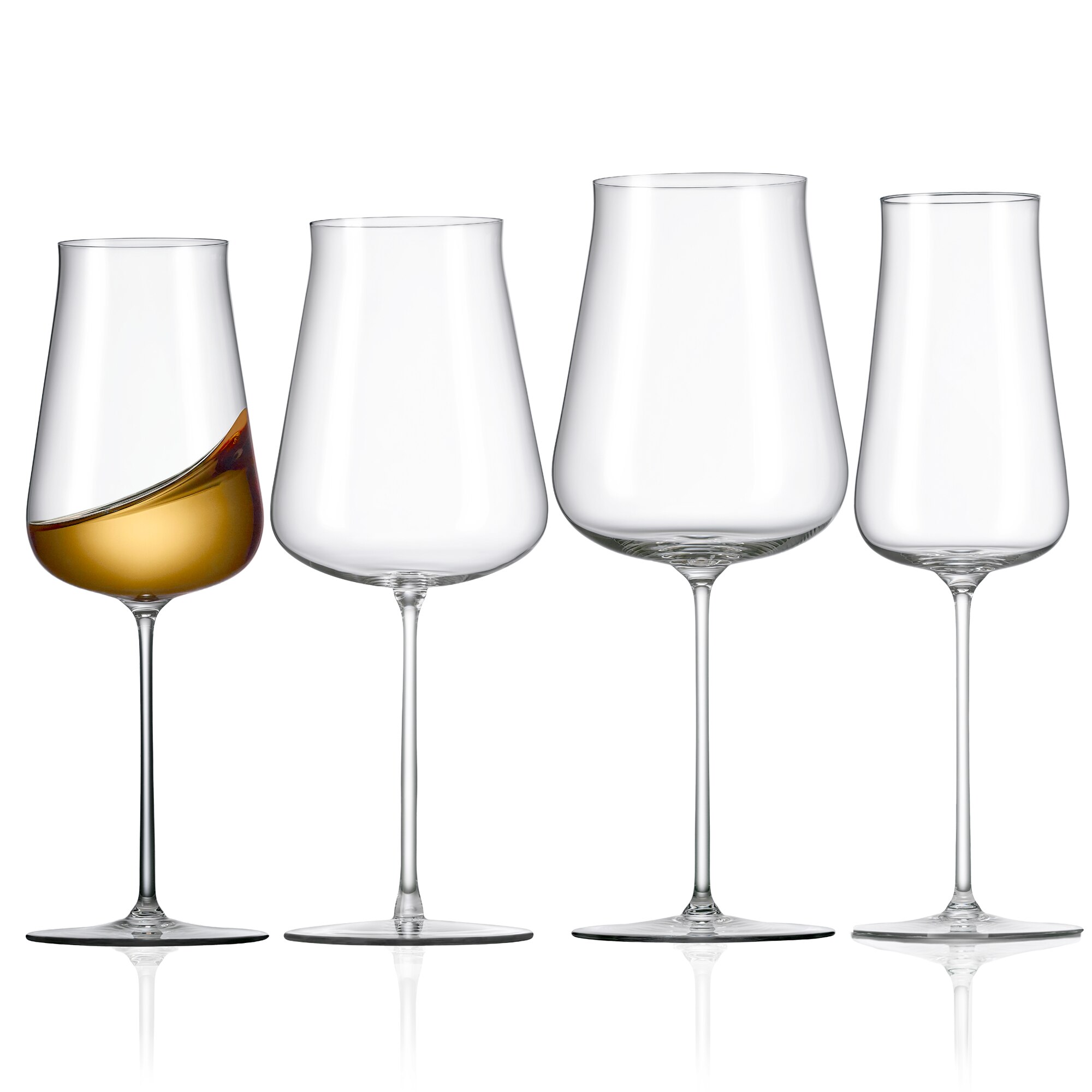 Pahar de vin Rona POLARIS, Set 2, 450 ml, transparent - eMAG.ro