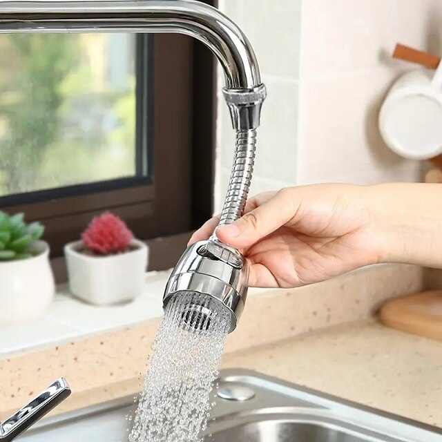 Extensie flexibila pentru baterie chiuveta, 2 tipuri de jet - eMAG.ro