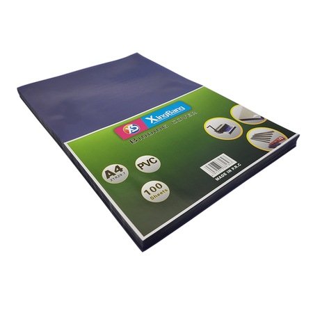 Coperta plastic color transparenta pentru indosariere, 200 microni, 100 ...