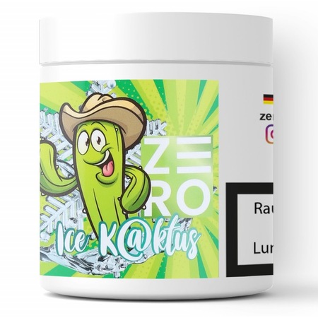 Aroma pentru narghilea din celuloza ZERO ICE CACTUS 200g fara nicotina ...