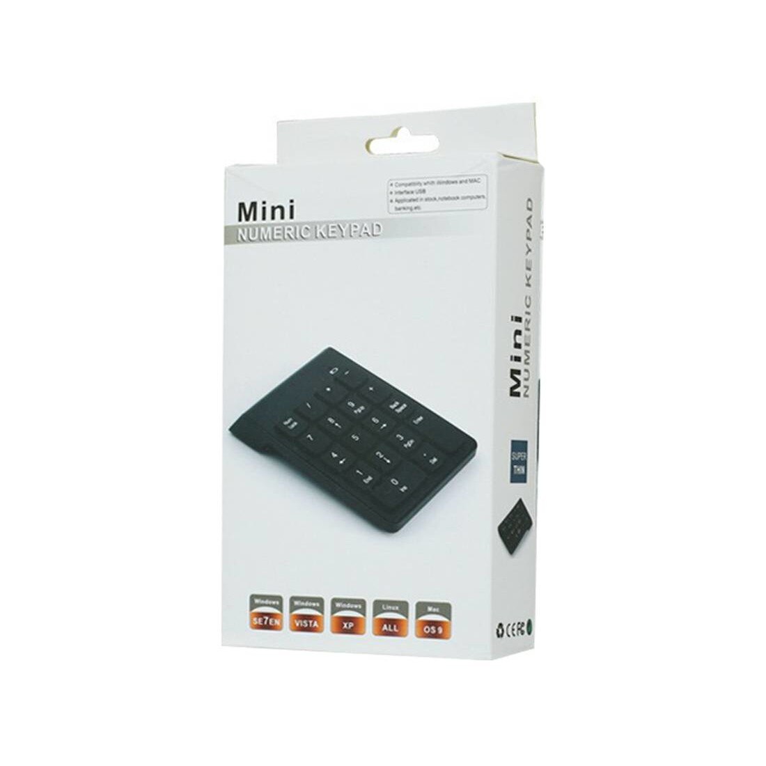 Mini Tastatura, Numpad, Wireless, Negru - eMAG.ro