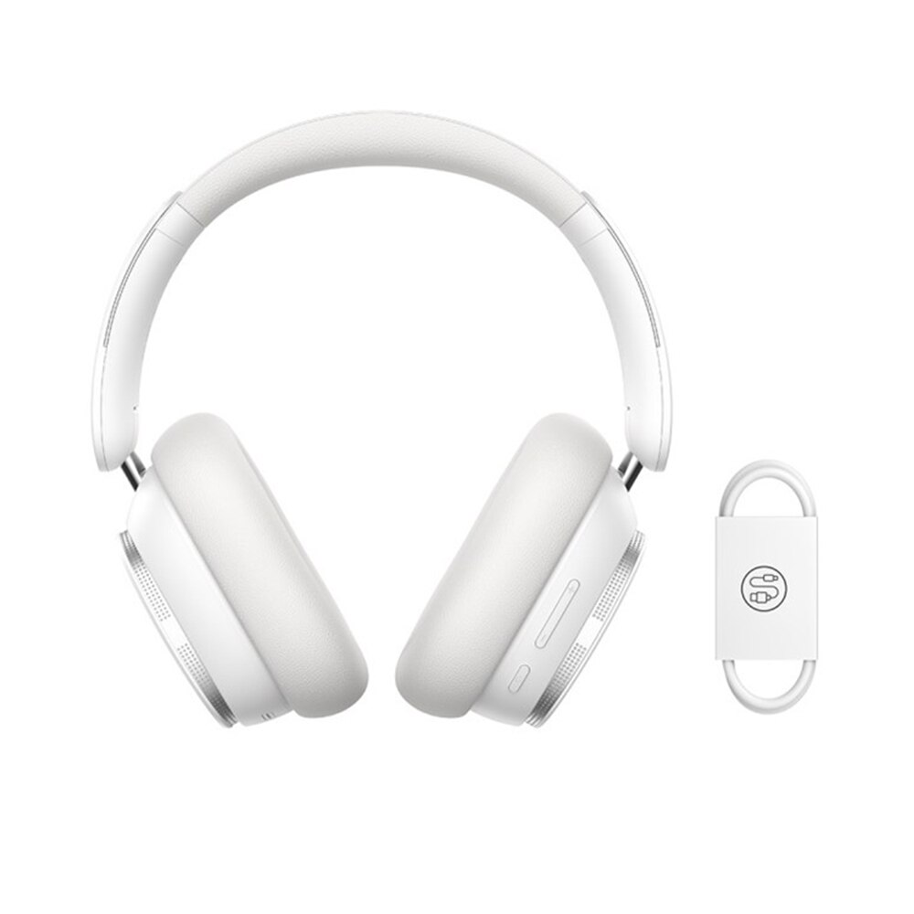 Casti Fara Fir cu BT, O2, ABS, Metal, Policarbonat, Moon White - eMAG.ro