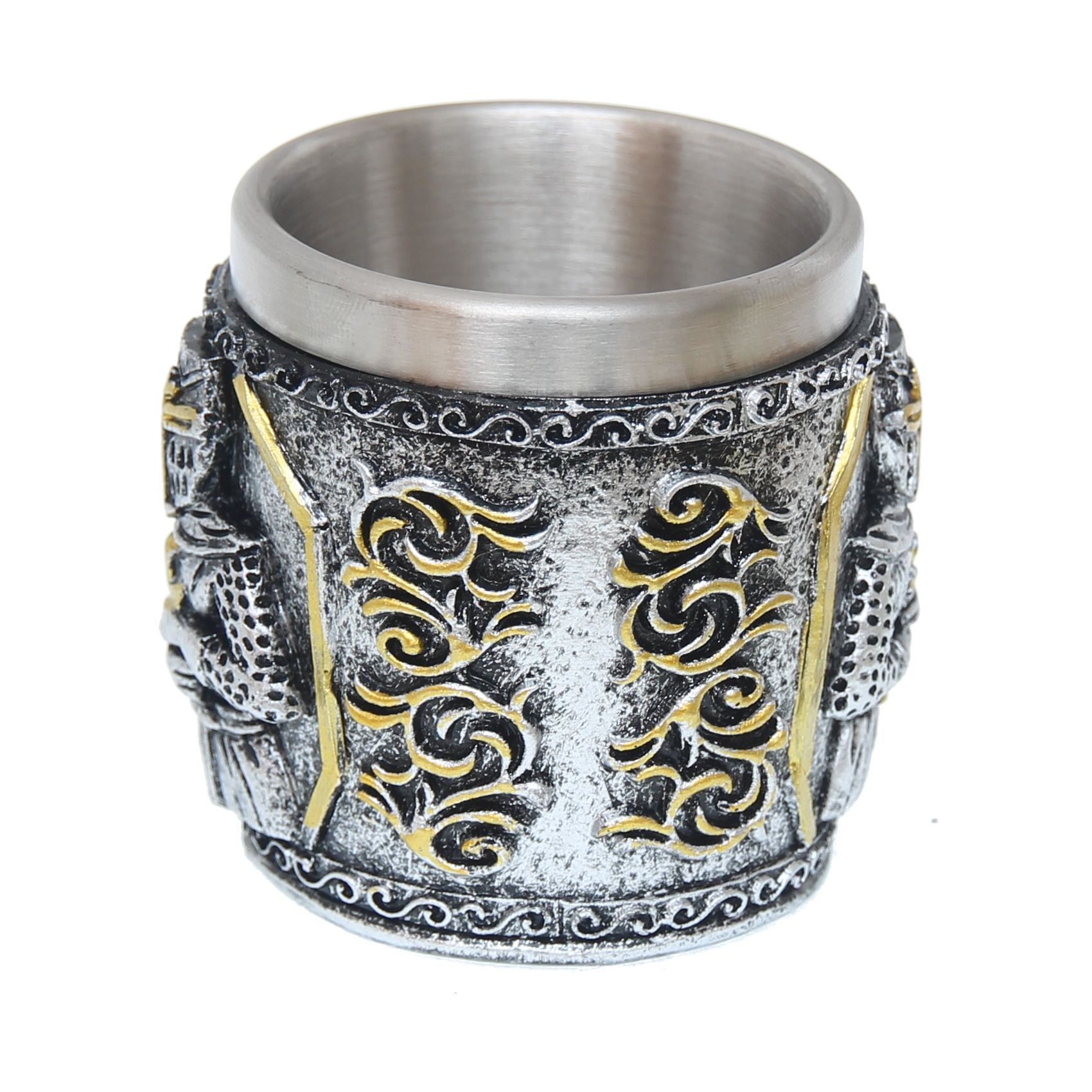 Pahar Shot Templar 5.7cm 50ml decorat 360grade Tole 10 Imperial 39610 ...