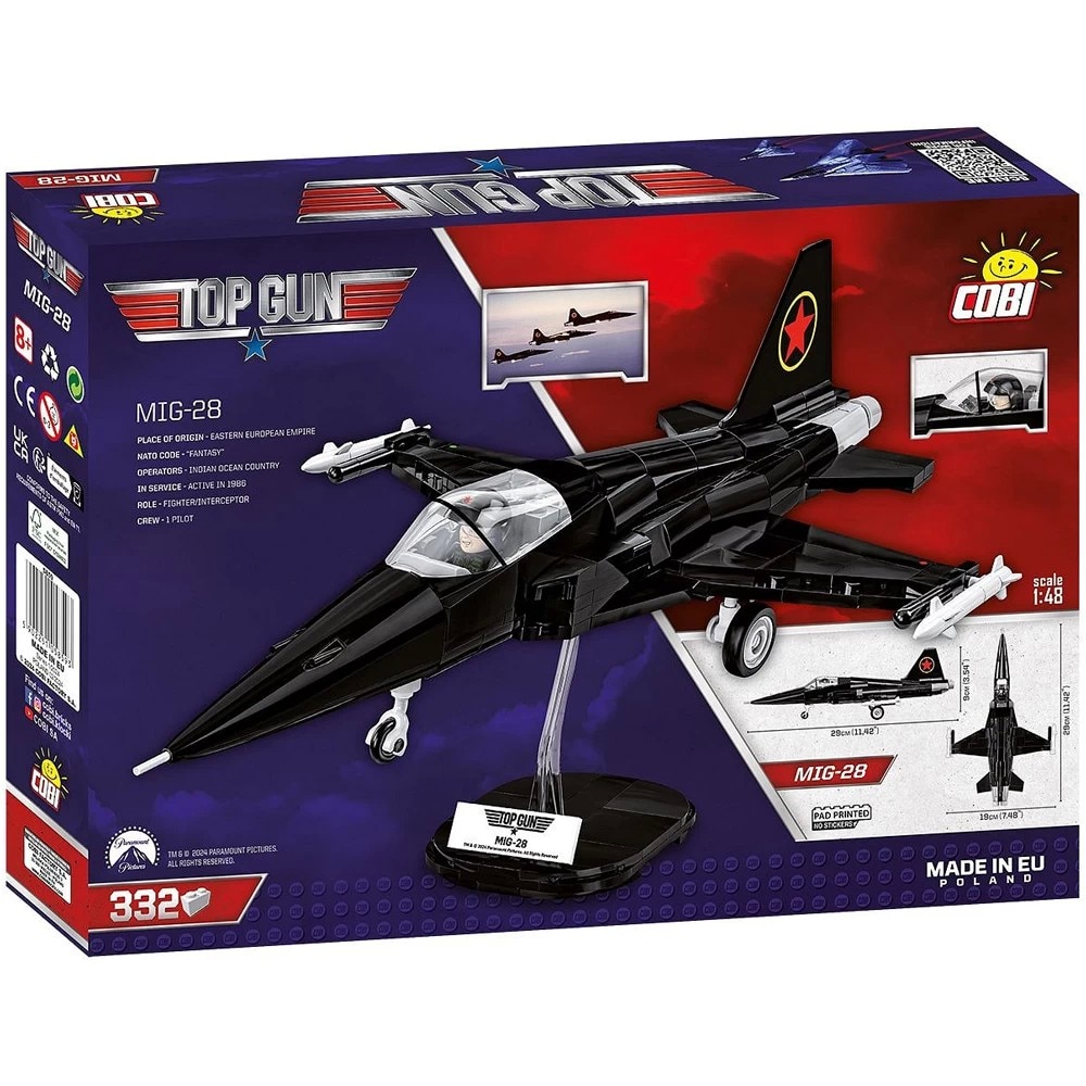 Set de Construit MiG-28 TOP GUN, 332 piese - eMAG.ro