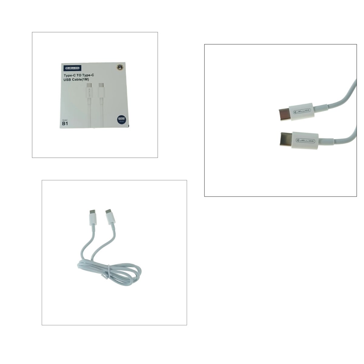 Cablu de date si alimentare premium, PD60W, conectori USB Tip C tata la ...