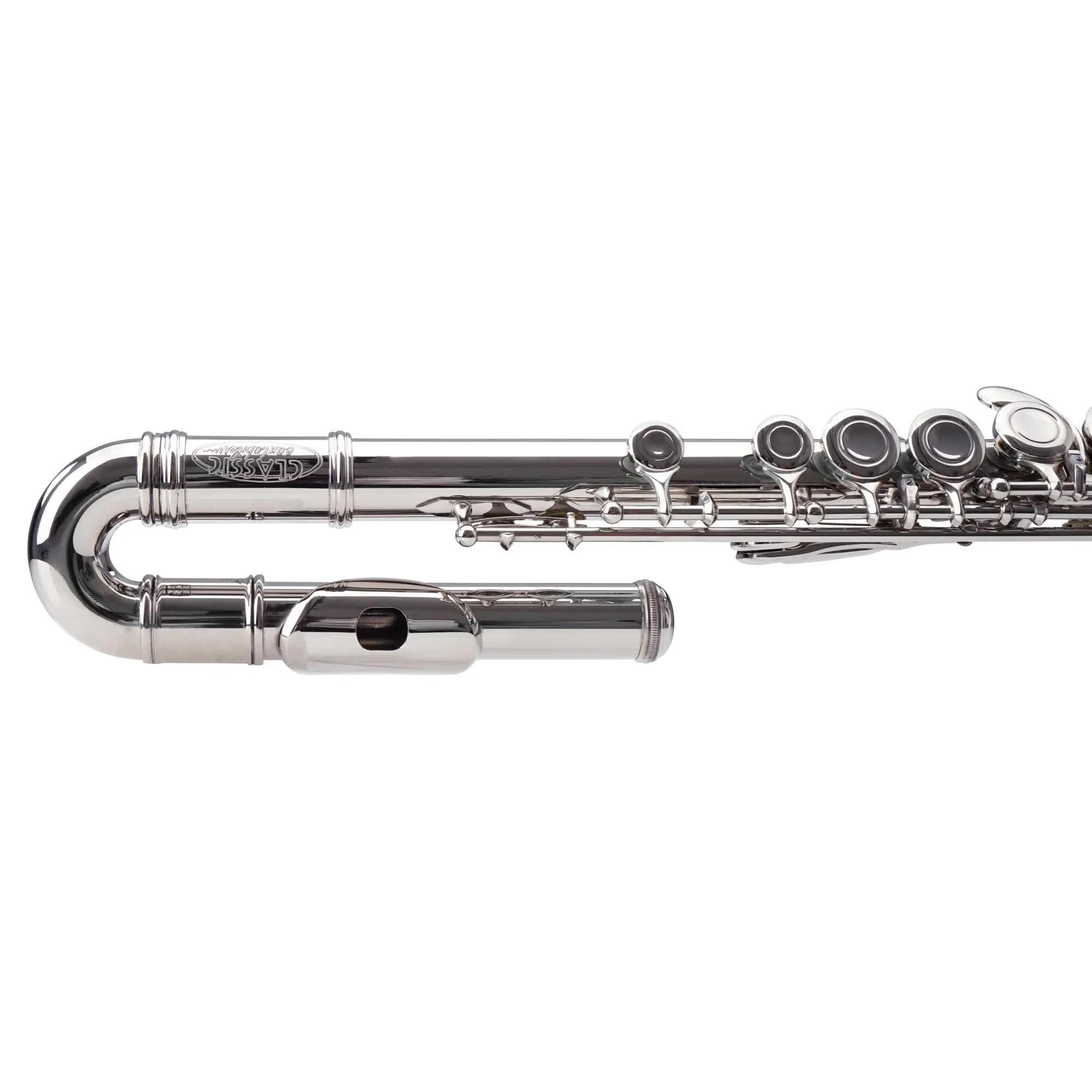 Set Flaut Classic Cantabile Junior FL-100J Nikel Silver + gat curbat ...
