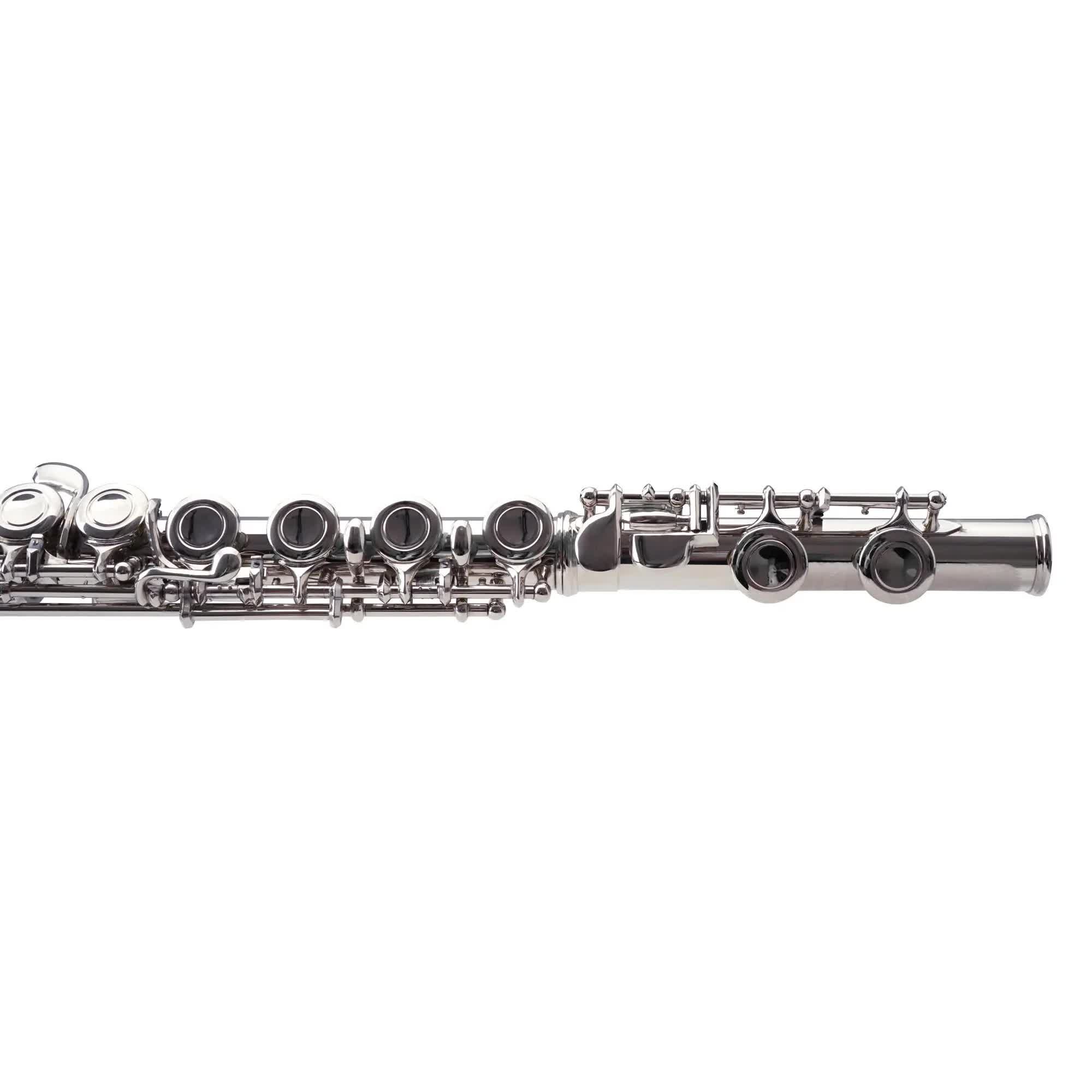 Set Flaut Classic Cantabile Junior FL-100J Nikel Silver + gat curbat ...