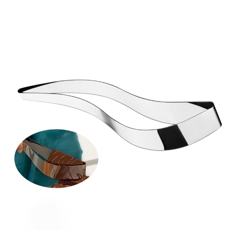 Set 3 piese feliator pentru tort, LLWL, inox, argintiu - eMAG.ro