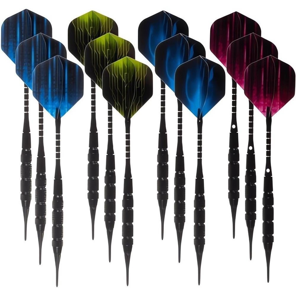 Set 12 Sageti Dart Profesionale idealSTORE, Fabricate din Material de ...