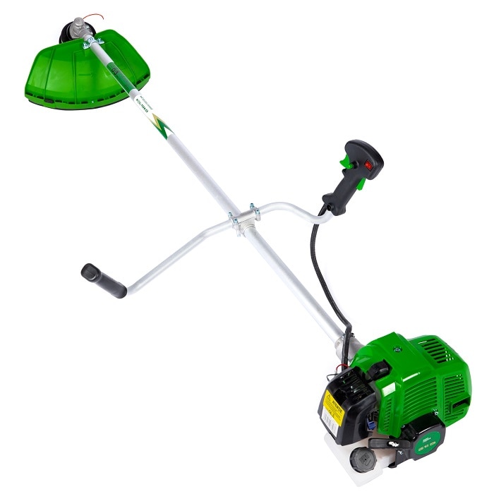 Motocoasa/trimmer pentru tuns iarba, Micul Fermier, benzina, cu 10 ...
