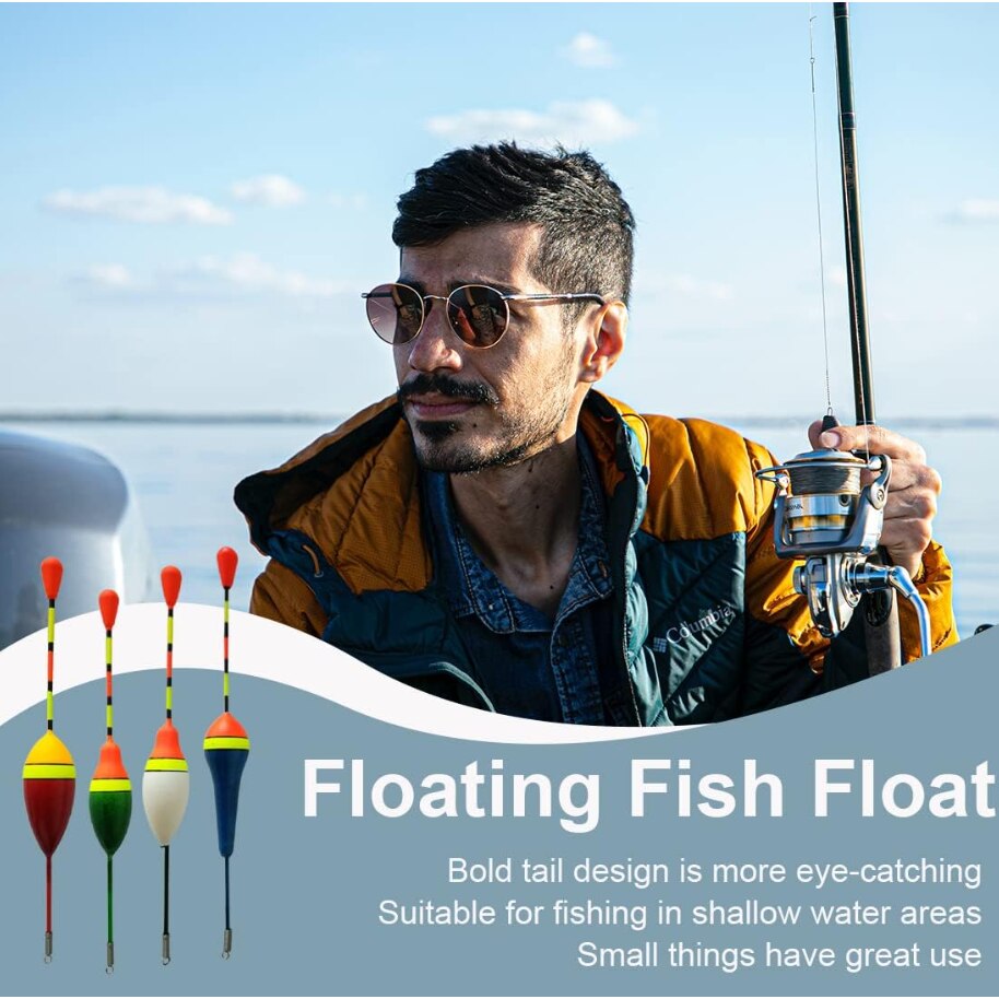 Set 10 flotoare pentru pescuit, Zola®, greutate plutitoare 0, 8 g la 4 ...