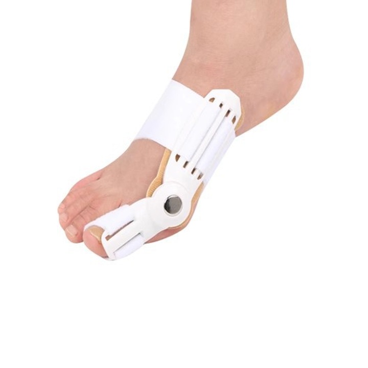 Orteza corectoare degete Sunmostar, alinare hallux valgus, alb ...
