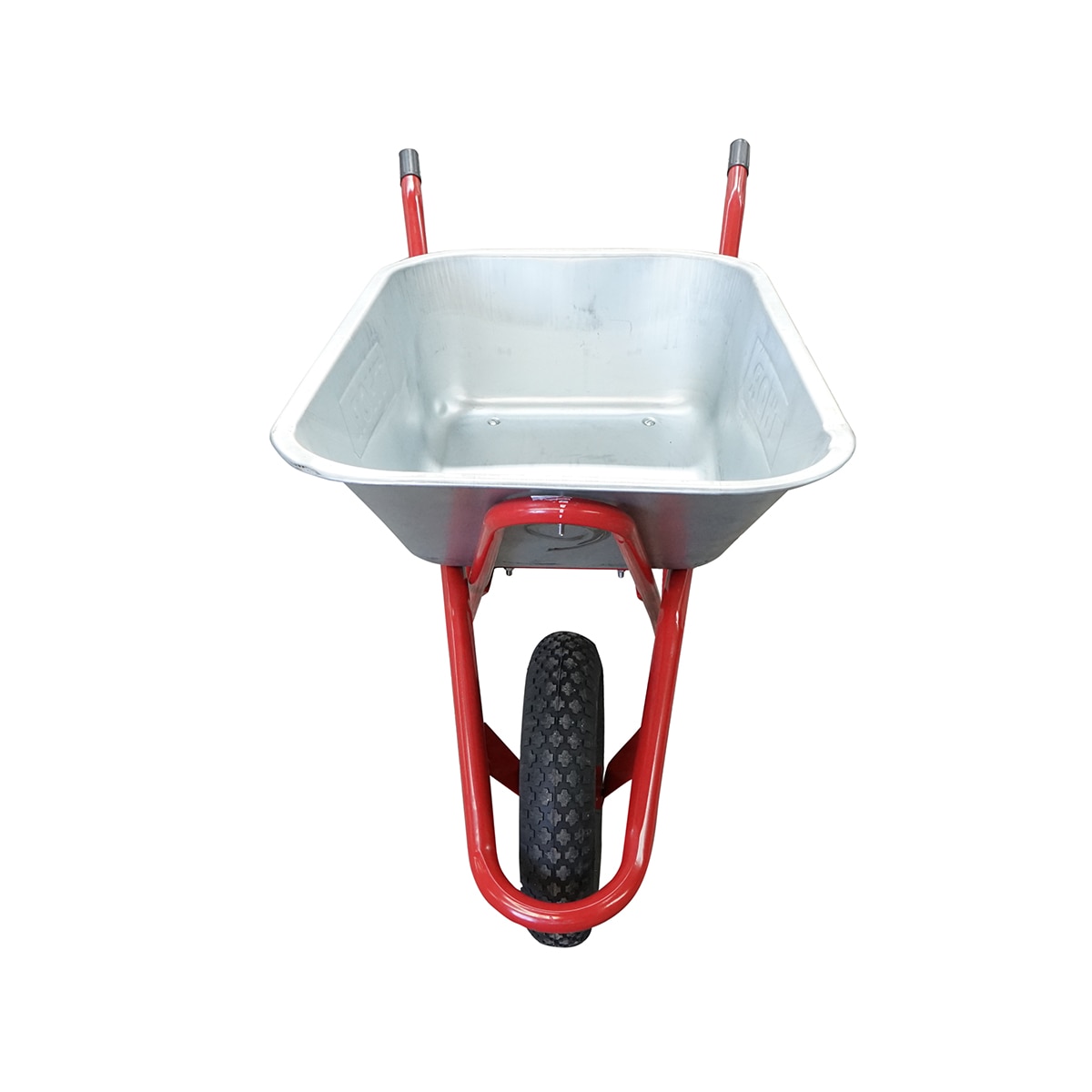 Roaba metalica 80L cu roata pneumatica 350/8 si cuva galvanizata ...