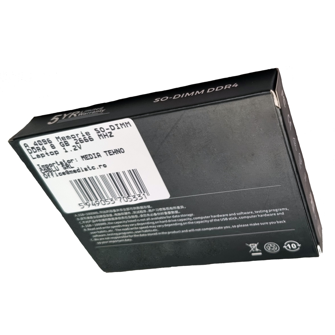 Datamaxx laptop memória - DDR4 - 8 GB SO-DIMM 260 tűs 2666 Mhz CL19 ...