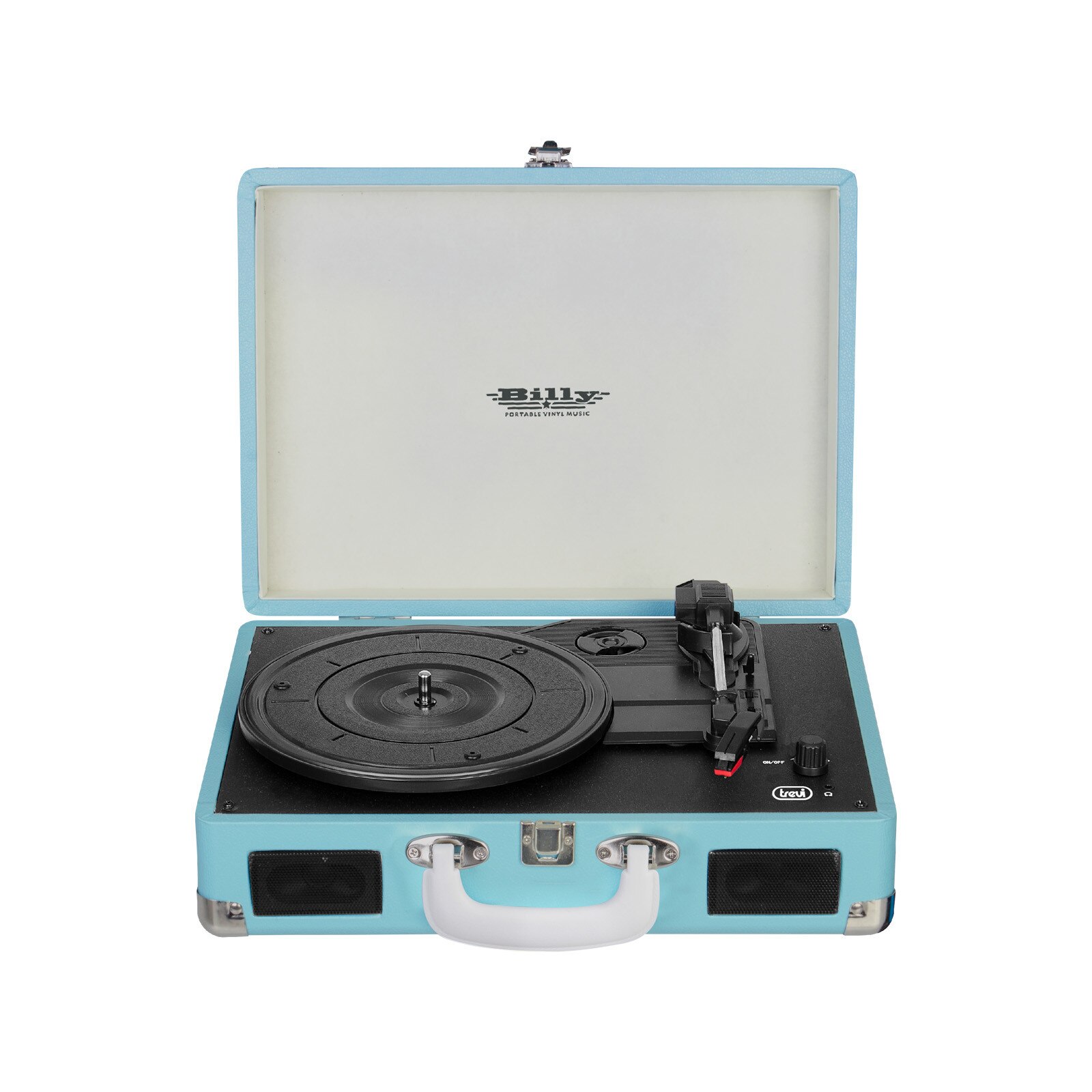 Pick-up portabil stereo vintage intrare/iesire AUX-IN viteze 33/45/78 ...