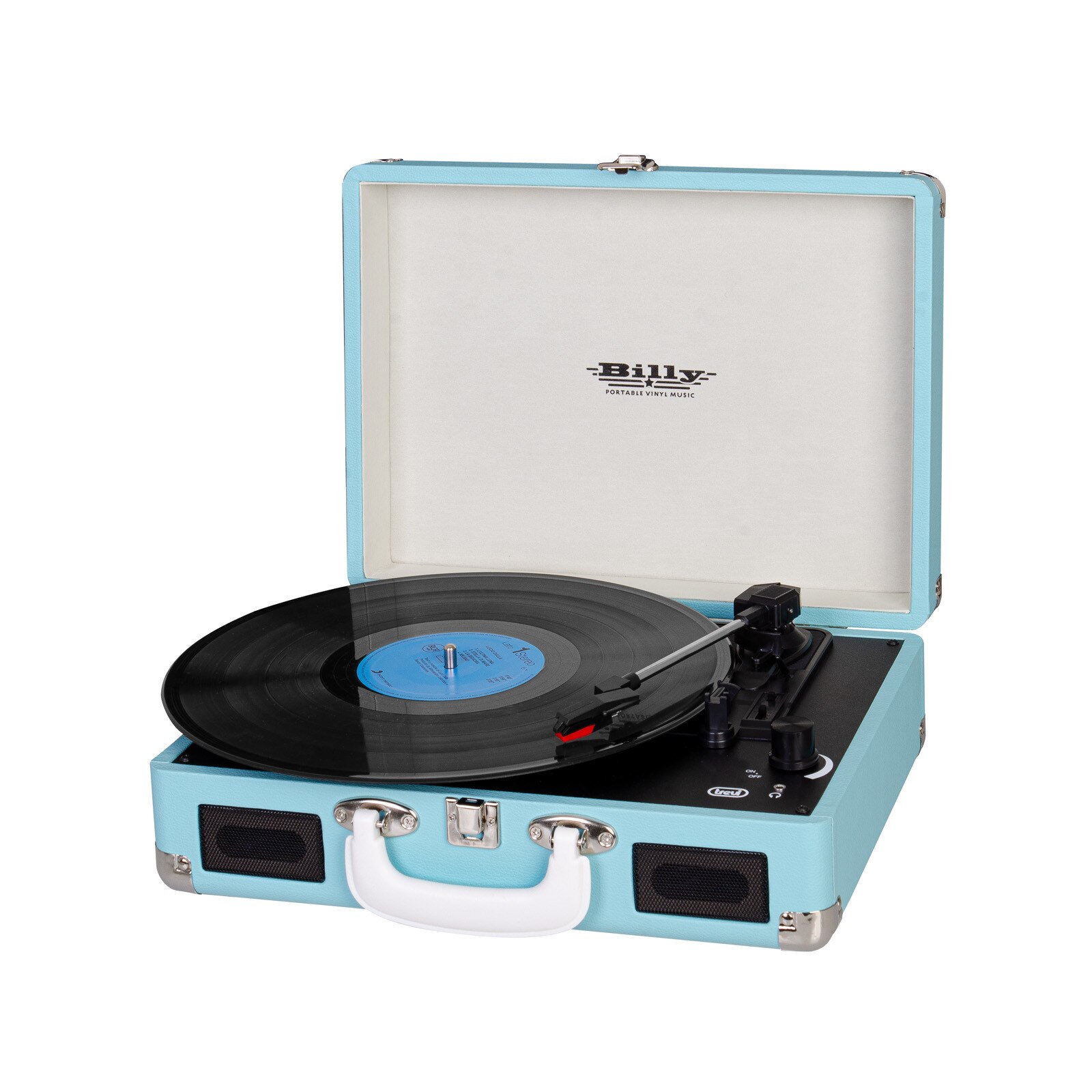 Pick-up portabil stereo vintage intrare/iesire AUX-IN viteze 33/45/78 ...