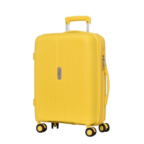 Set valize, Perfect line, 76/50/30 cm, Galben - eMAG.ro