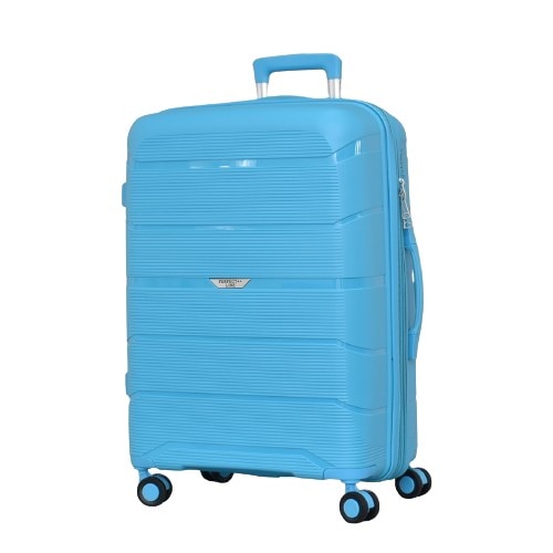 Set valize, Perfect line, 76/49/31 cm, Albastru - eMAG.ro