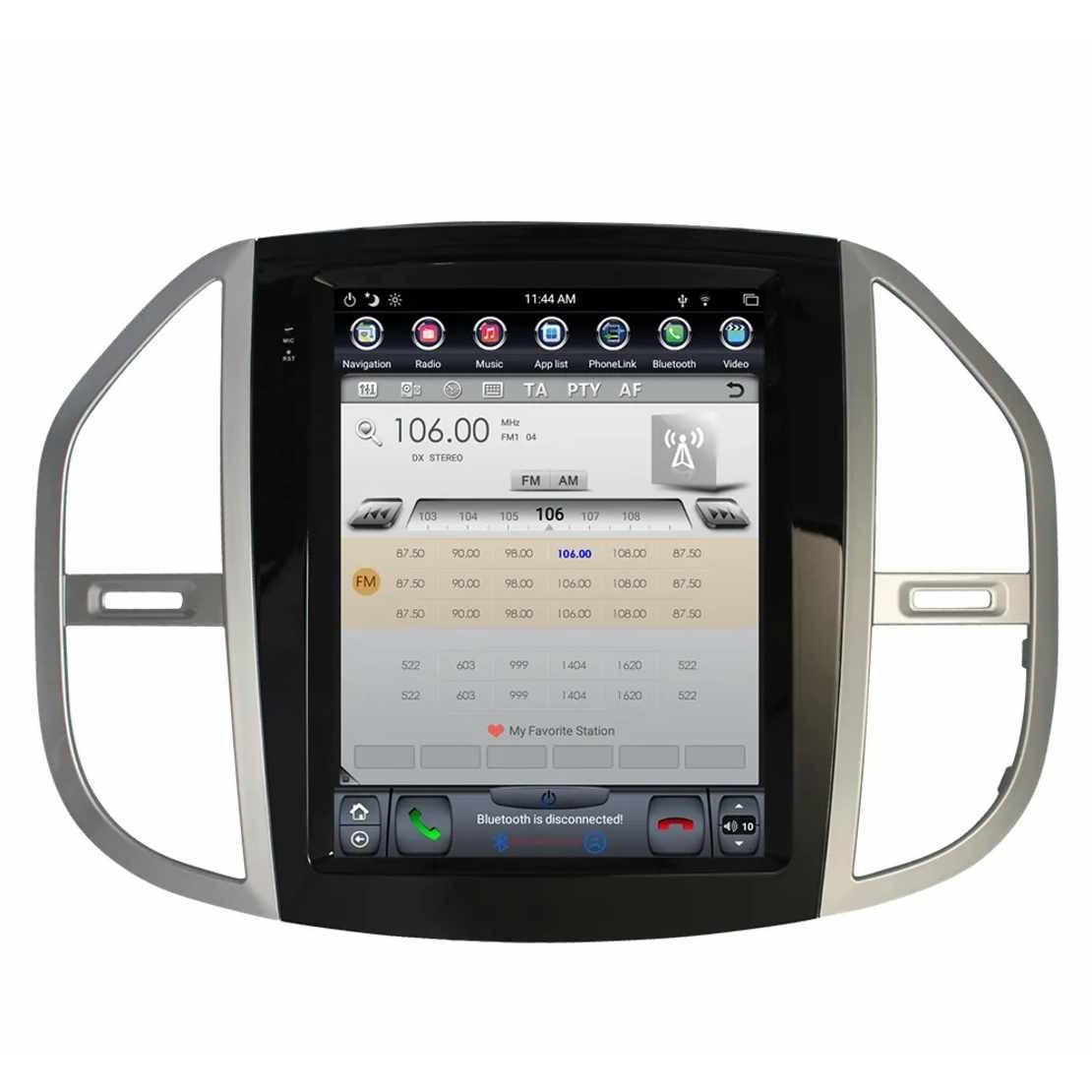 Мултимедия с навигация ZT1 за Mercedes Benz Vito 2016-2019 Tesla ...