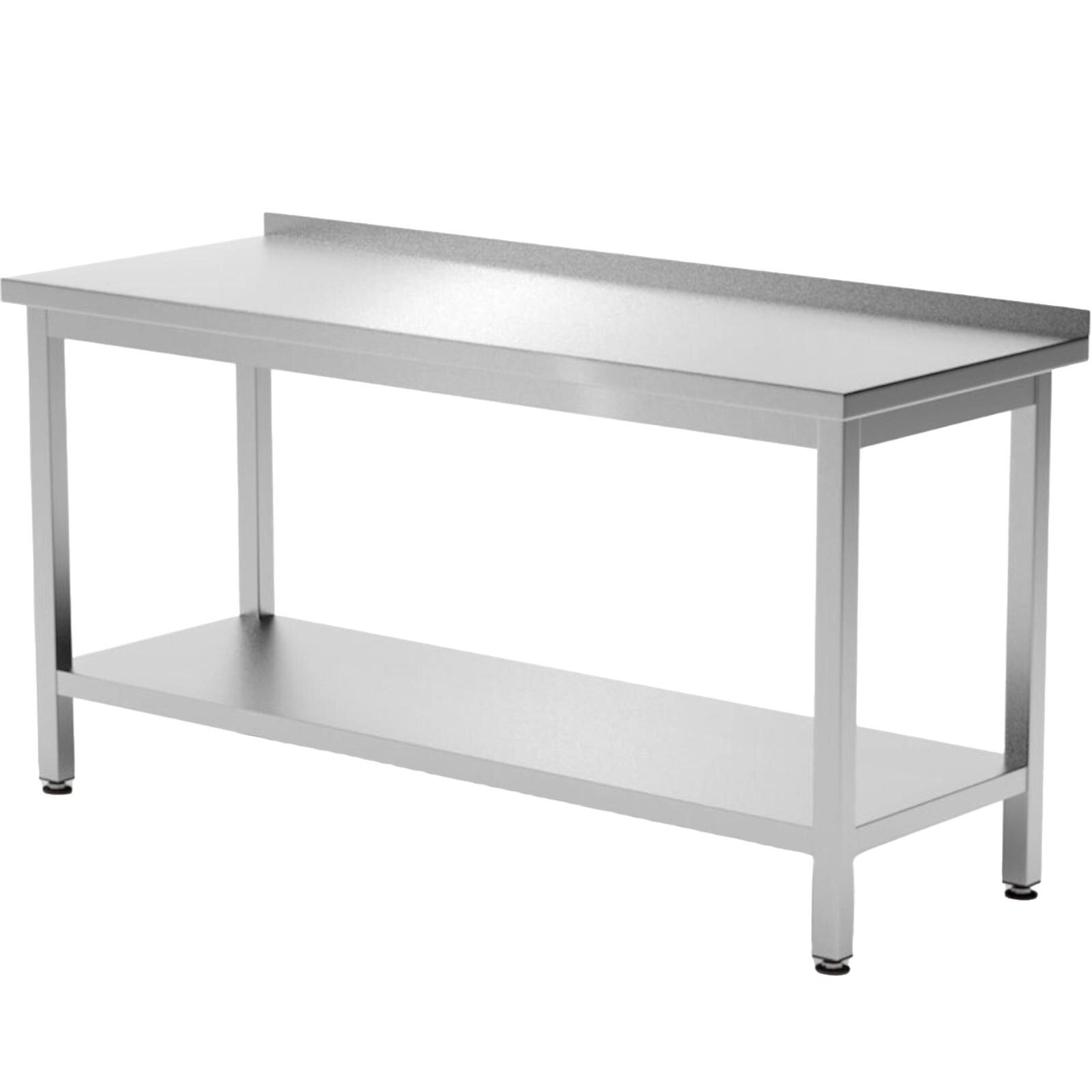 Masa de lucru, Hendi, Inox, 1200 x 600 x 850 mm, Argintiu - eMAG.ro