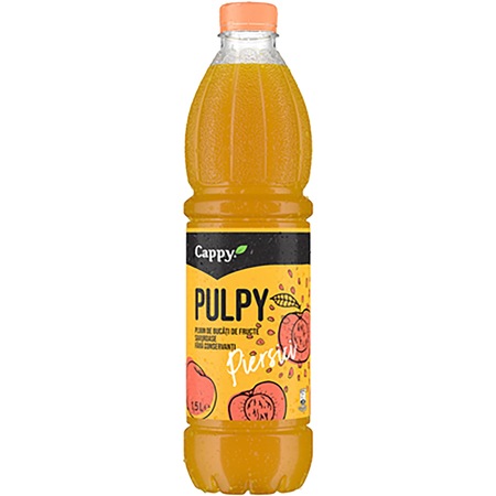 Suc de Piersica, Cappy pulpy, 6 x 1.5 l - eMAG.ro
