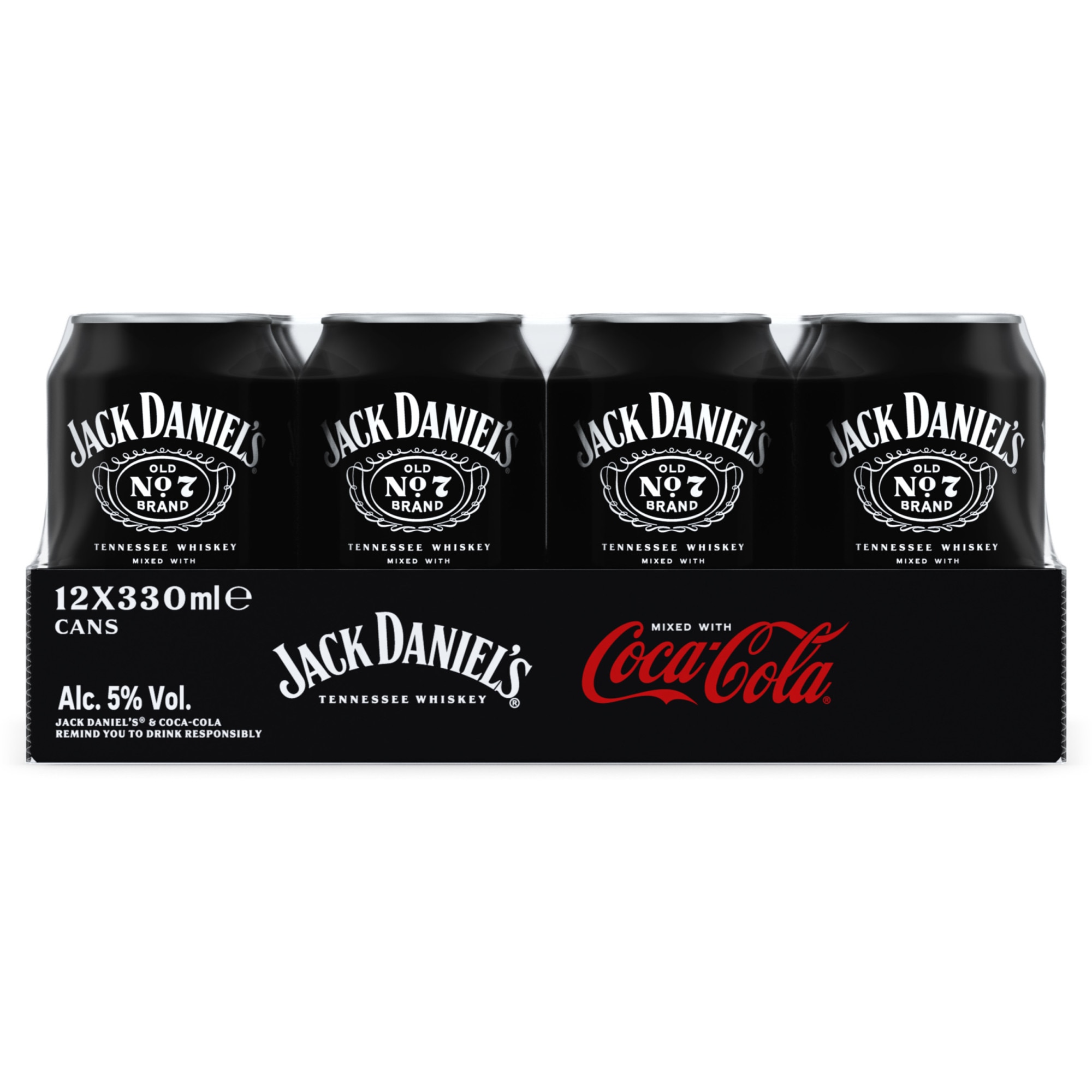 Jack Daniel's & Coca-Cola ready to drink, doza, 12 x 0.33l - eMAG.ro