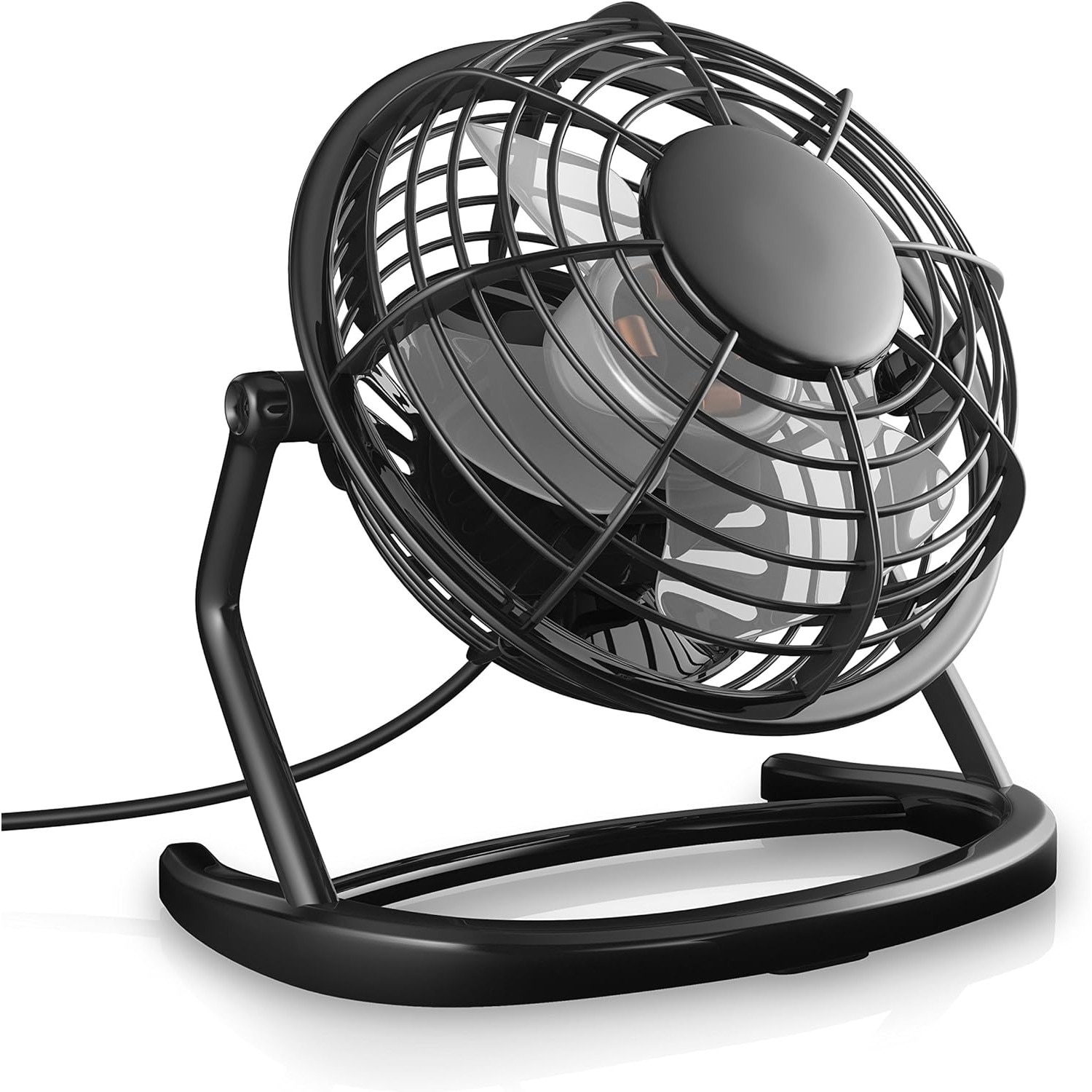 Ventilator portabil, Plastic, Negru - eMAG.ro