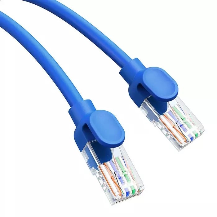 Cablu patch cord UTP Baseus Cat6, fire din cupru, round cable, viteza ...