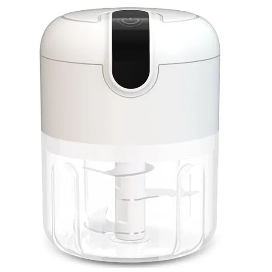 Mini tocator electric, multifunctional, fara fir, perfect pentru legume ...