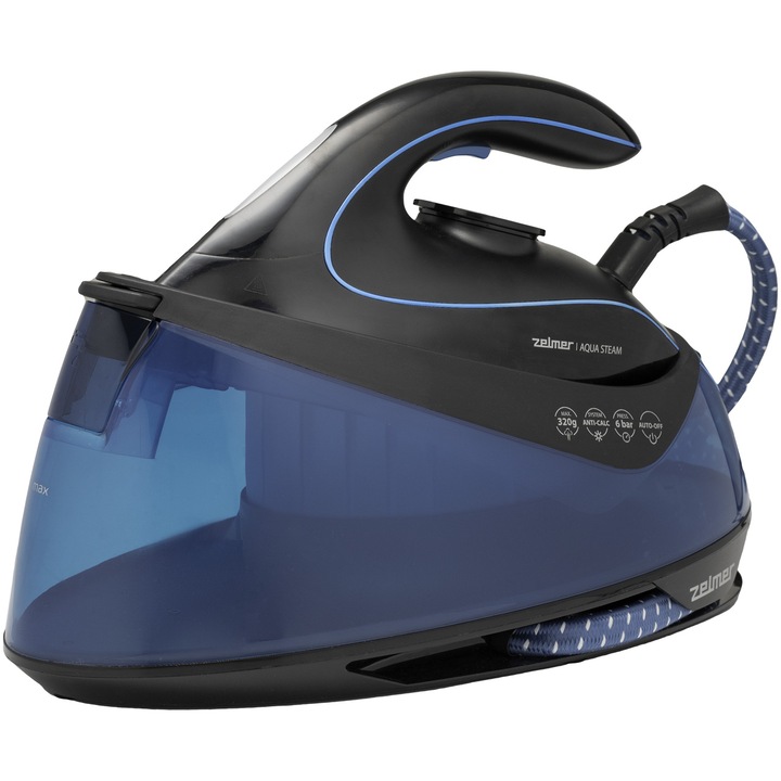 Statie de calcat Zelmer Aqua Steam ZIS5400, putere 2400W, presiune 6 ...