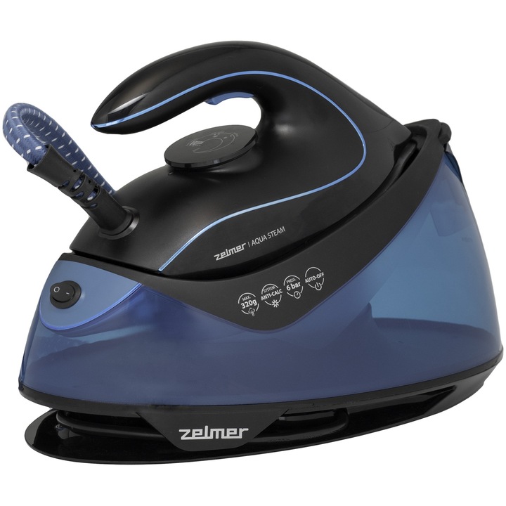 Statie de calcat Zelmer Aqua Steam ZIS5400, putere 2400W, presiune 6 ...
