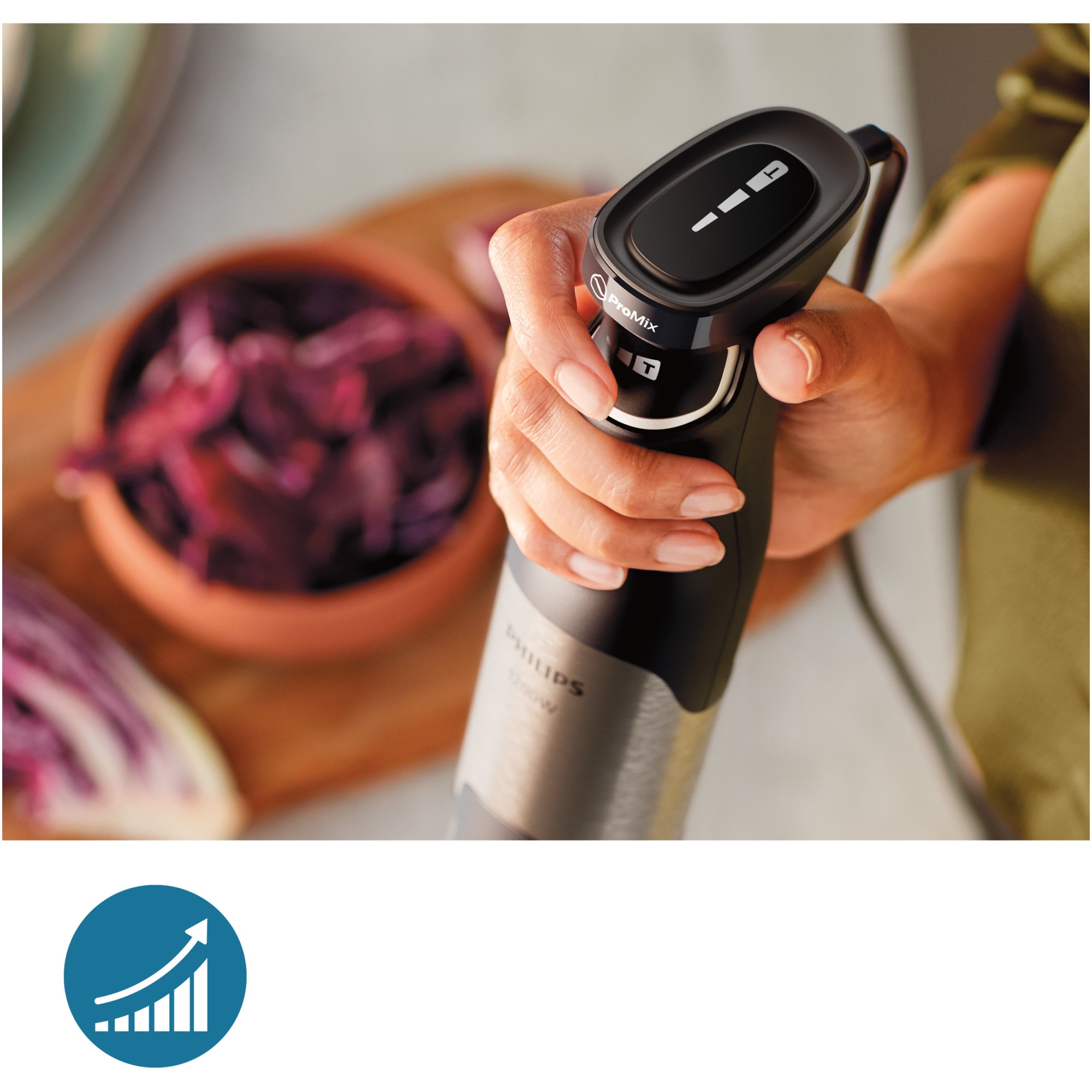 Mixer vertical Philips HR2683/00 Seria 5000, 1200 W, Tehnologie ...