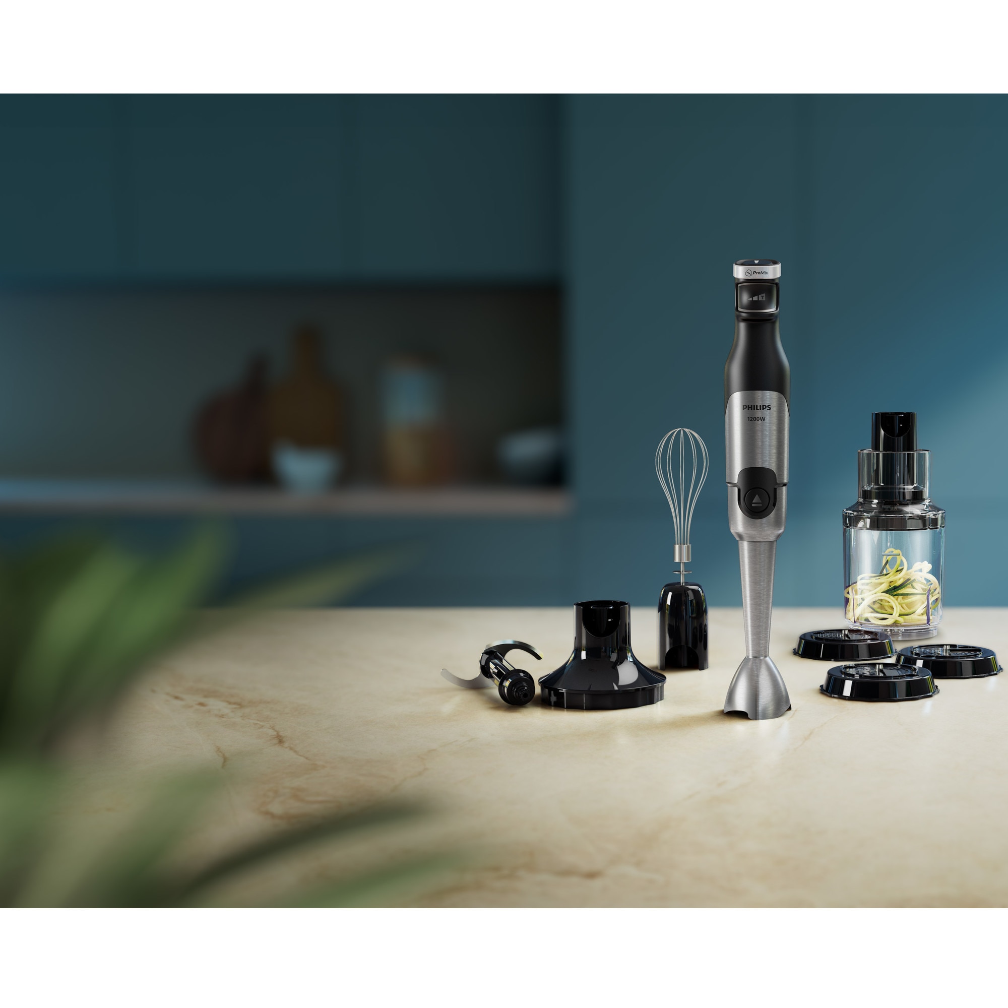 Mixer vertical Philips HR2684/00 Seria 5000, 1200 W, Tehnologie ...