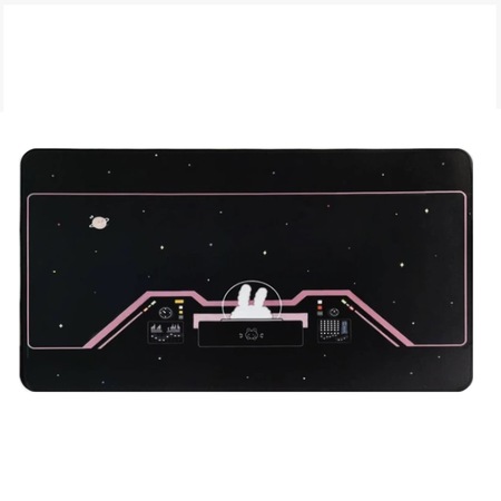 Подложка за мишка Gaming XEVO Girl Rabbit, 60 x 30 cm, черна - eMAG.bg