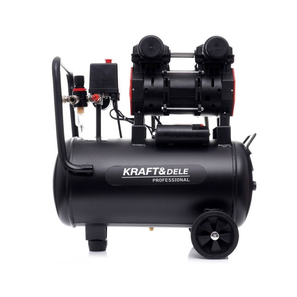 Compresor fara ulei, Kraft&Dele, KD1385, 24l, 1390W - eMAG.ro